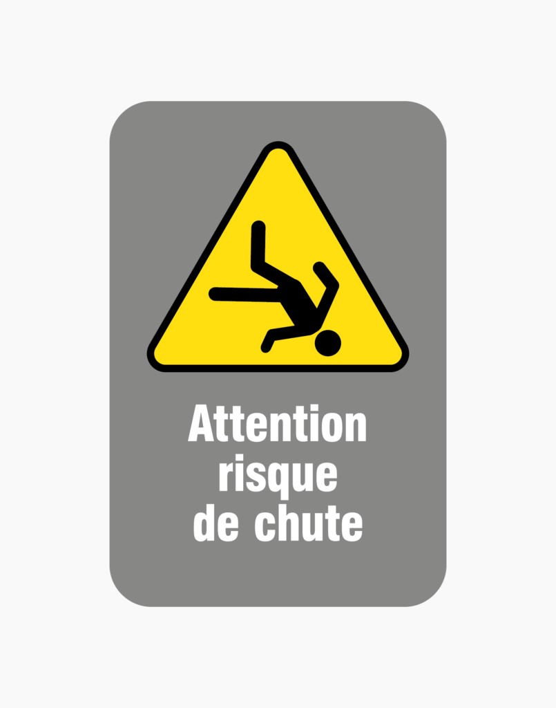 Attention risque de chute – Signali